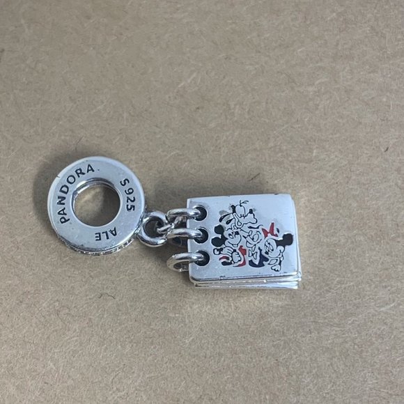 Pandora | Jewelry | Pandora Autograph Book Dangle Charm Disney Parks ...